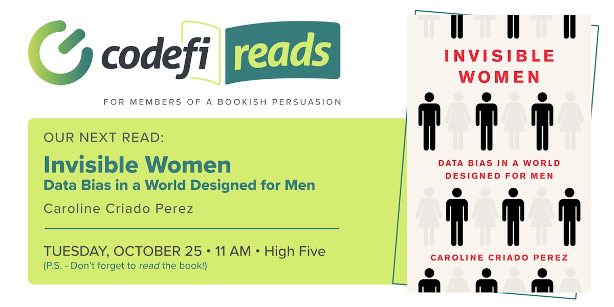 Codefi Reads: Invisible Women | Events | Codefi
