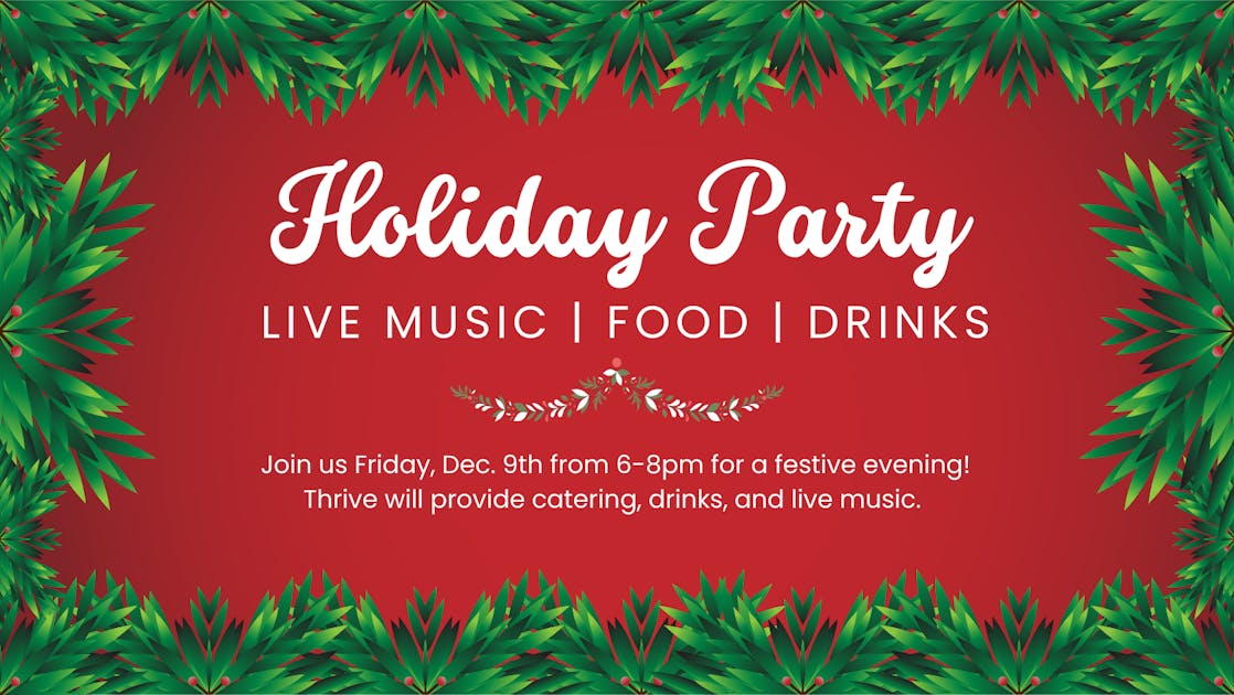 Holiday Party | Events | Thrive Coworking for Women