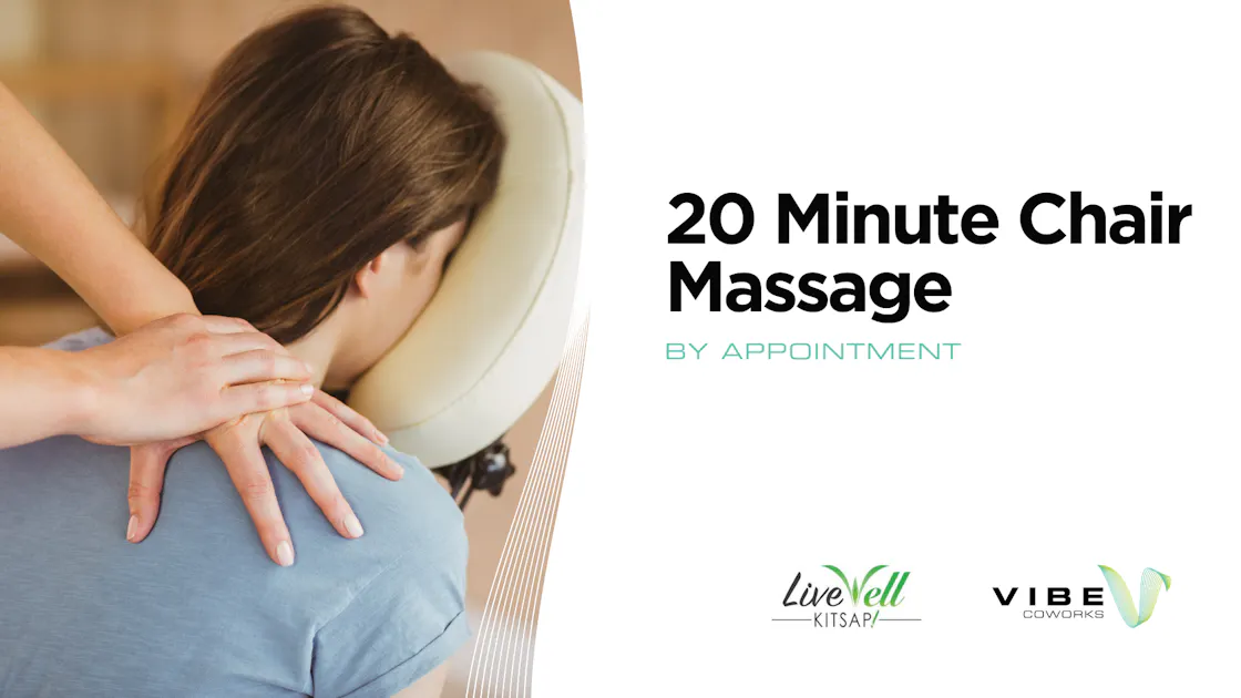 20 Minute Chair Massage | Events | Vibe Coworks