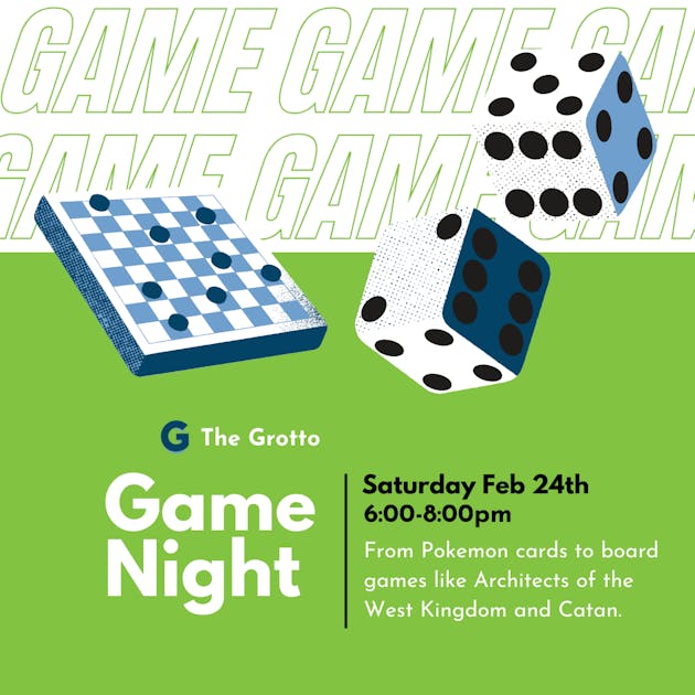 Game Night at The Grotto! | Events | The Grotto