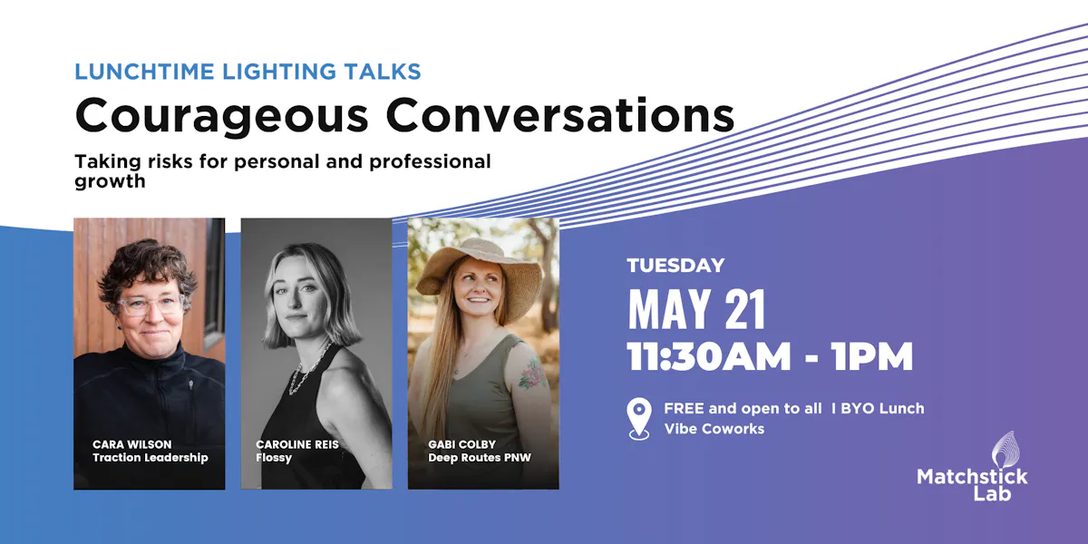 Lunchtime Lightning Talk: Courageous Conversations | Events | Vibe Coworks