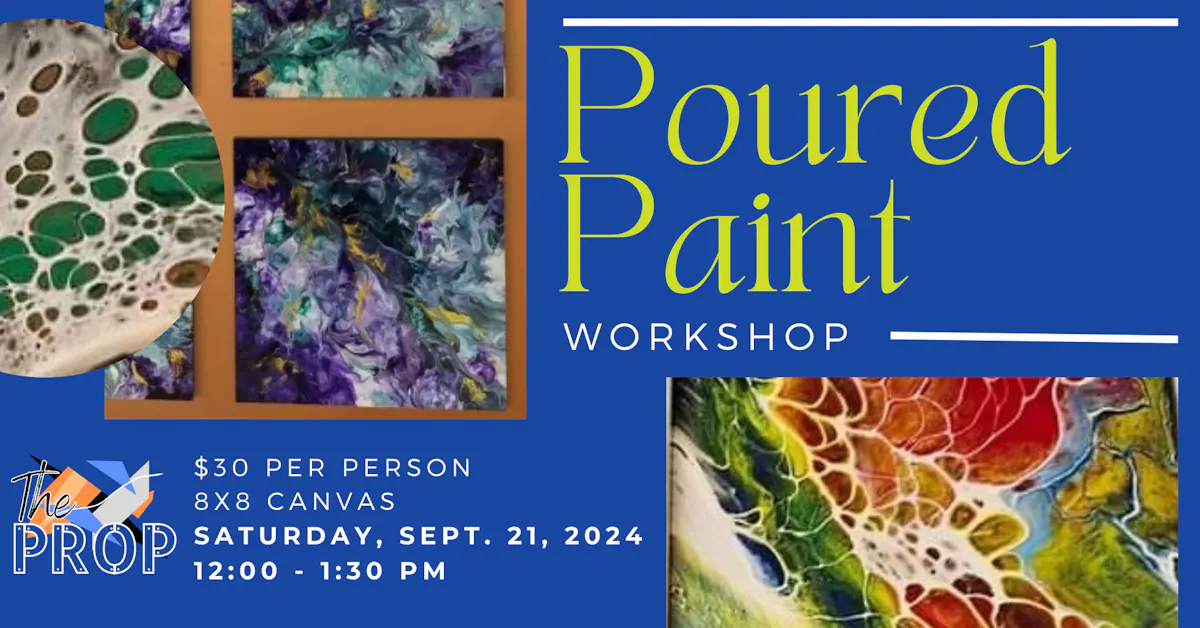 Poured Paint Art Workshop - SOLD OUT | Events | Columbus Propeller