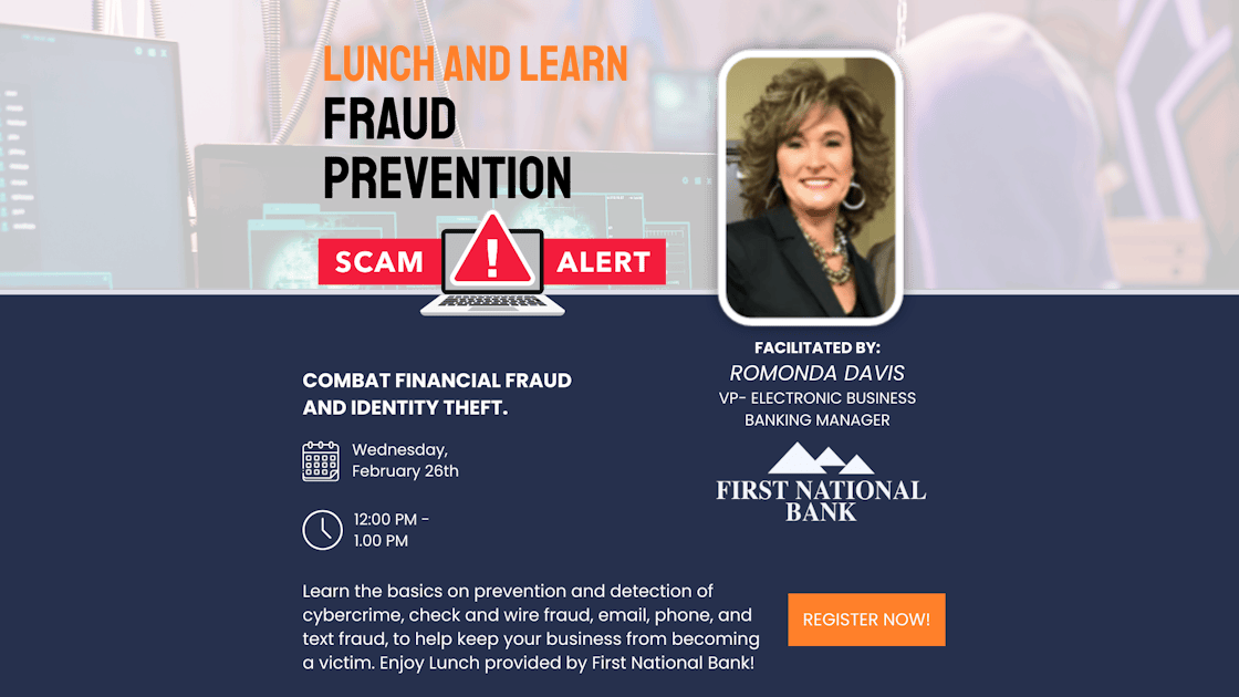 Lunch and Learn- Fraud Prevention | Events | Spark Innovation Center