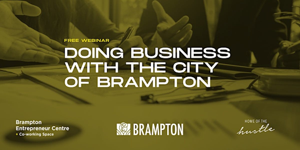 Doing Business with the City of Brampton | Events | Brampton ...