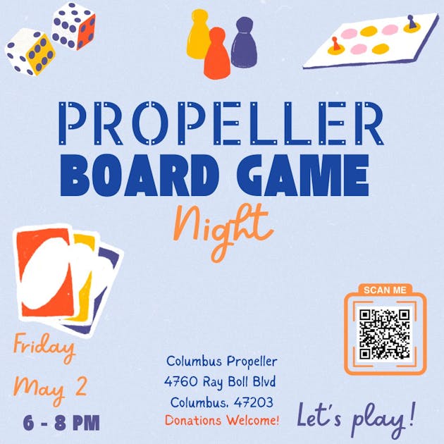 Propeller Board Game Night | Events | Columbus Propeller