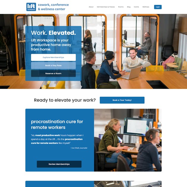 Lift Workspace - Cowork, Conference & Wellness Center