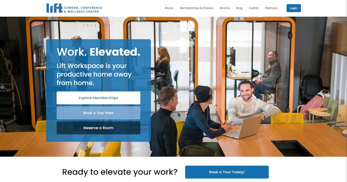 Lift Workspace - Cowork, Conference & Wellness Center